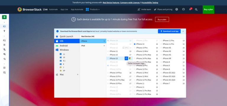 How to request desktop site on iPhone | BrowserStack