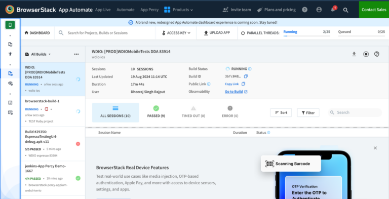 Top 15 Tools For Mobile App Performance Testing Browserstack
