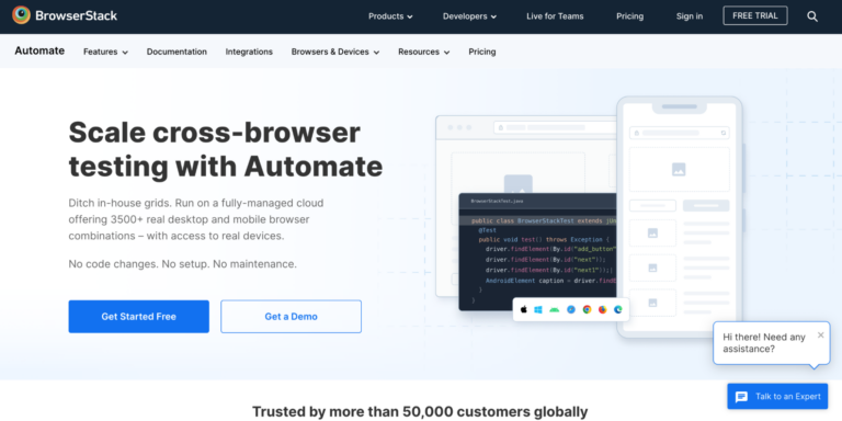 A detailed comparison of top Automation testing Tools (2025) | BrowserStack