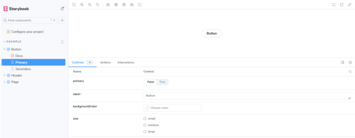 How to use Storybook ArgTypes | BrowserStack