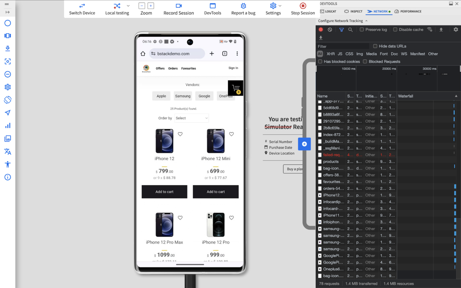 Debugging Tools for Android | BrowserStack