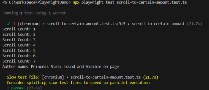 How to Scroll to Element in Playwright | BrowserStack