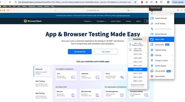 How to use Devtools for Safari Mobile View ? | BrowserStack
