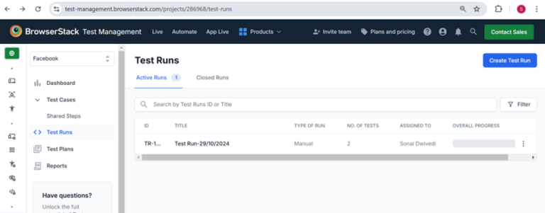 Test Cases for Facebook Login Page | BrowserStack