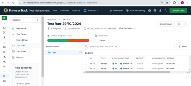 Test Cases for Facebook Login Page | BrowserStack