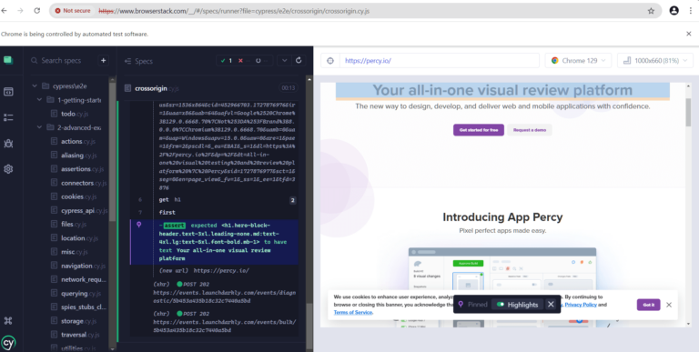 Cross Origin Testing In Cypress Browserstack 