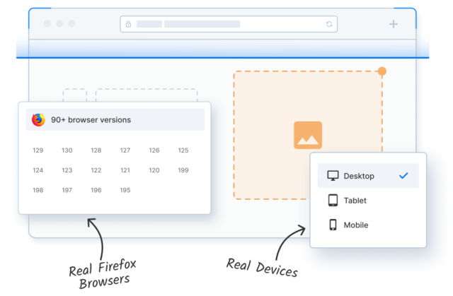 Firefox Browser Testing on Real Devices & no VMs | BrowserStack