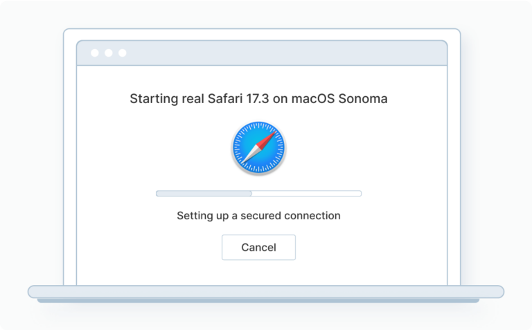 Test on macOS online, no VMs | BrowserStack