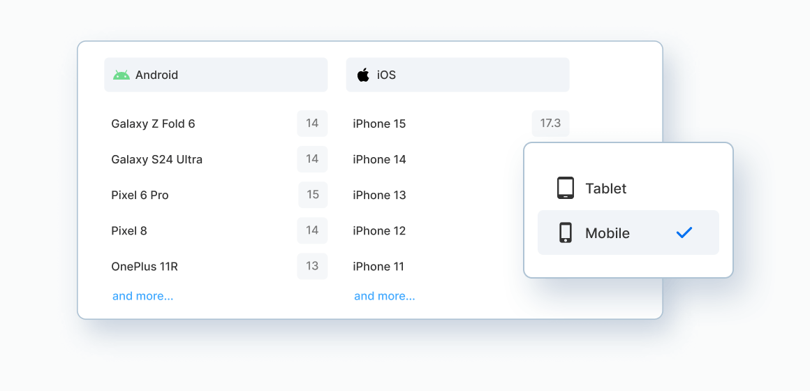 Replace Mobile Emulator Online with Real Devices | BrowserStack