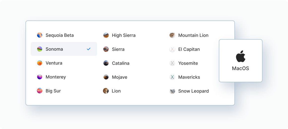 Test on macOS online, no VMs | BrowserStack