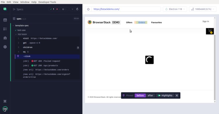 Cypress - Children | BrowserStack Cypress - Children | BrowserStack