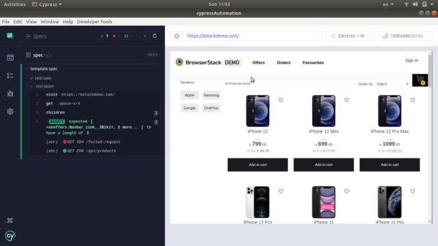 Cypress - Children | BrowserStack Cypress - Children | BrowserStack