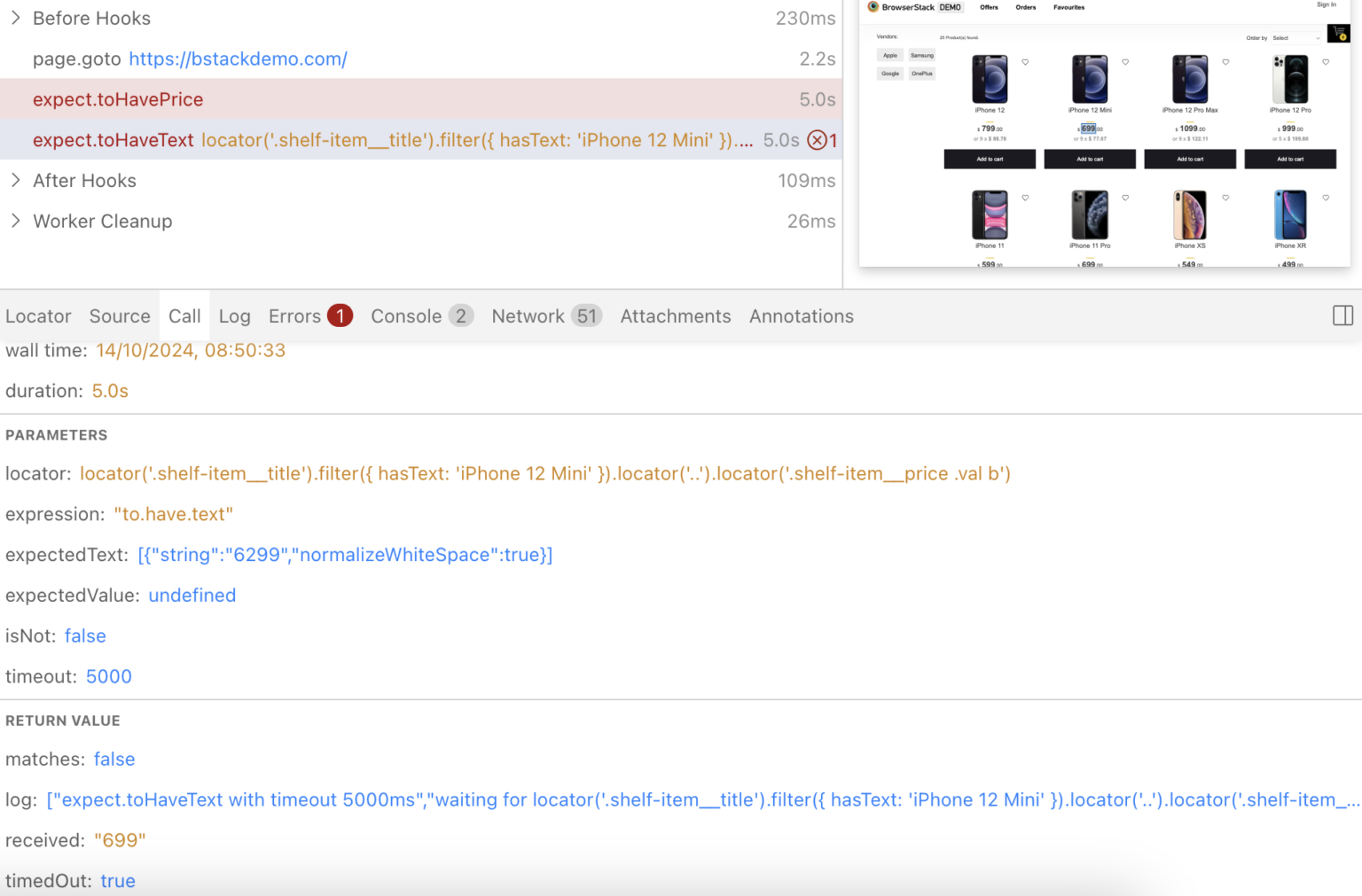 Understanding Playwright Timeout Browserstack