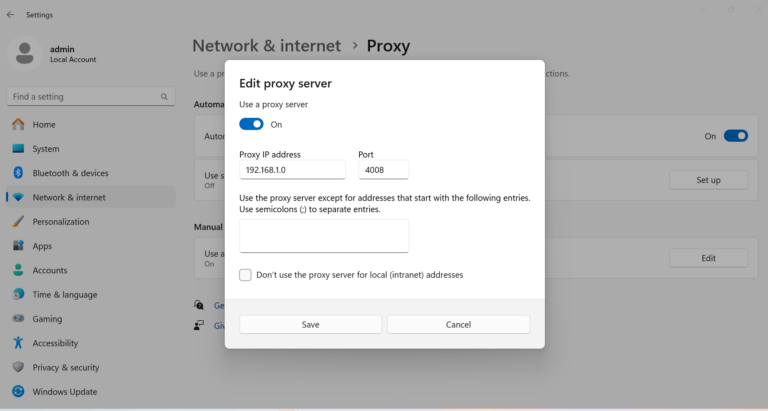 How to set up a Proxy Server on your LAN | BrowserStack
