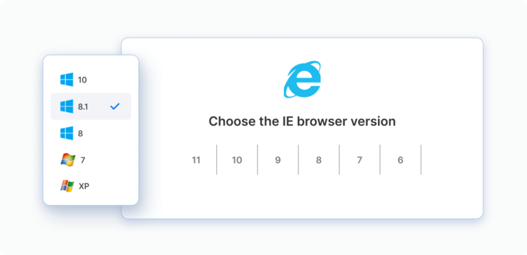 Internet Explorer Testing: Modern IE 6-11, No VMs | BrowserStack