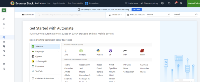 Attributeerror No Attribute Phantomjs In Selenium Browserstack