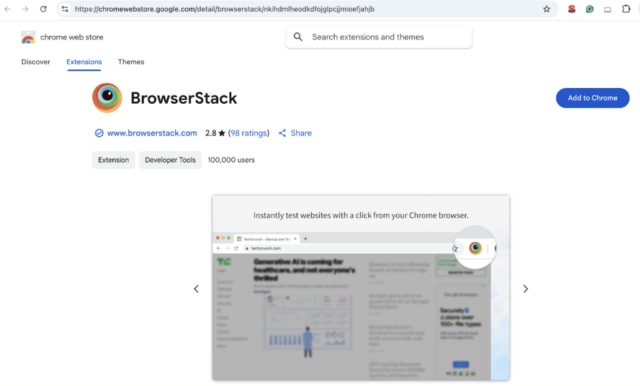 Chrome Extensions Testing – Top 10 Tools & Guidelines | BrowserStack