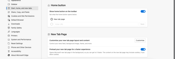 How to Customize and Set the Home Page in Microsoft Edge | BrowserStack