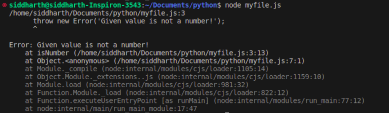 Exception Handling in JavaScript | BrowserStack