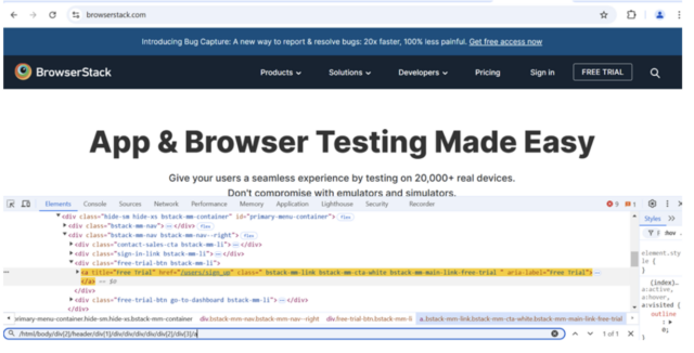Mastering Dynamic XPath in Selenium | BrowserStack