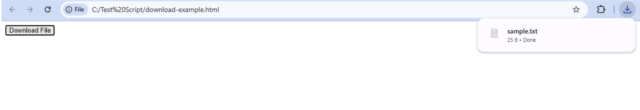 How To Enable File Downloads In Javascript Browserstack 3726