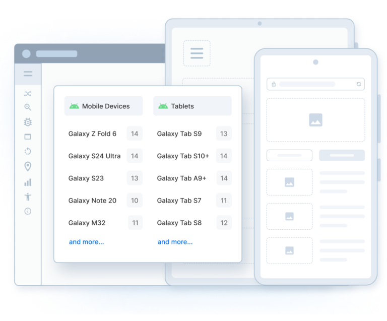 Test on Real Samsung Galaxy S6 to S22 Devices | BrowserStack