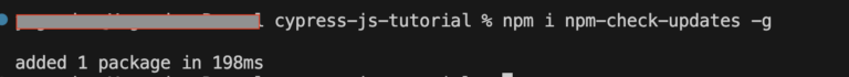 How To Update A Specific Package Using Npm Browserstack