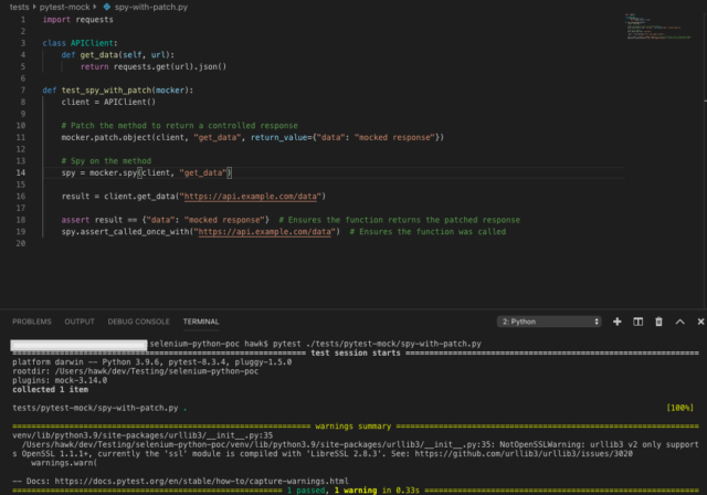 How To Use Mockerspy In Pytest Browserstack