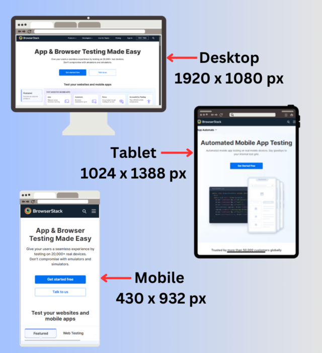 Understanding Viewport Settings for Responsive Web Design | BrowserStack