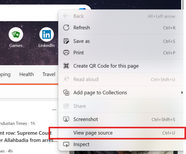 How to View Page Source in Browsers and Extract Web Content | BrowserStack