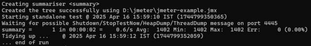 Running JMeter Using Local Command Line | BrowserStack