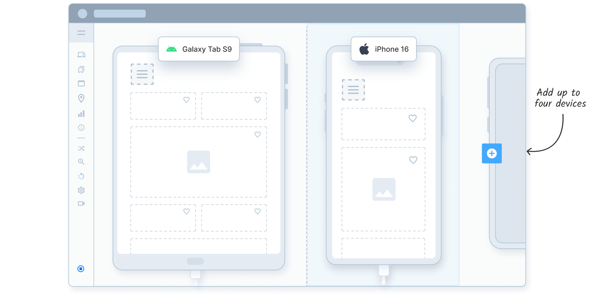 Multi-device testing - App Live | BrowserStack