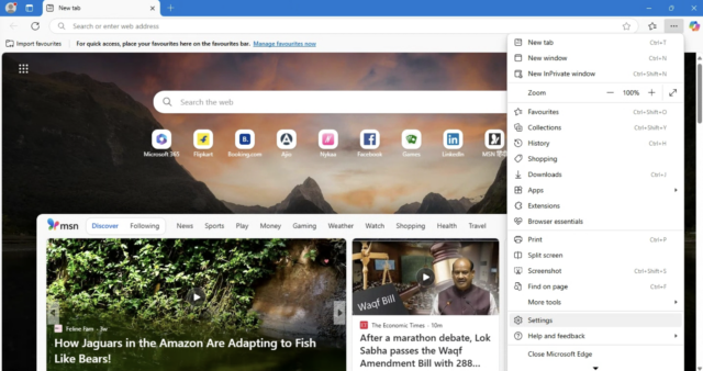 How to make Google Homepage on Microsoft Edge? | BrowserStack