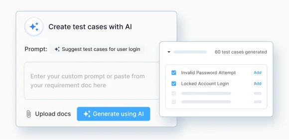 Test case generator agent Test case generator agent
