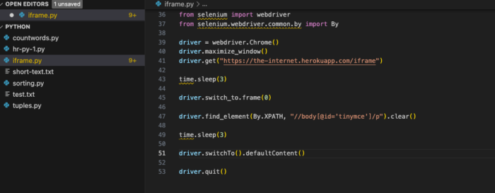 How To Interact With Iframes Using Selenium In Python Browserstack