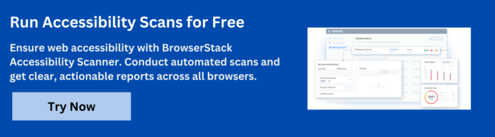 10 Most Common Web Accessibility Issues to Solve for | BrowserStack