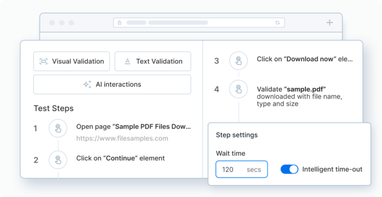 BrowserStack Low-Code Test Automation for QA Teams | BrowserStack