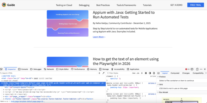 How to Inspect Elements on Mac: Step-by-Step Guide | 2026 | BrowserStack